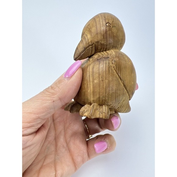 Unbranded | Art | Carved Wood Folk Art Figurine Wood Anthropomorphic ...